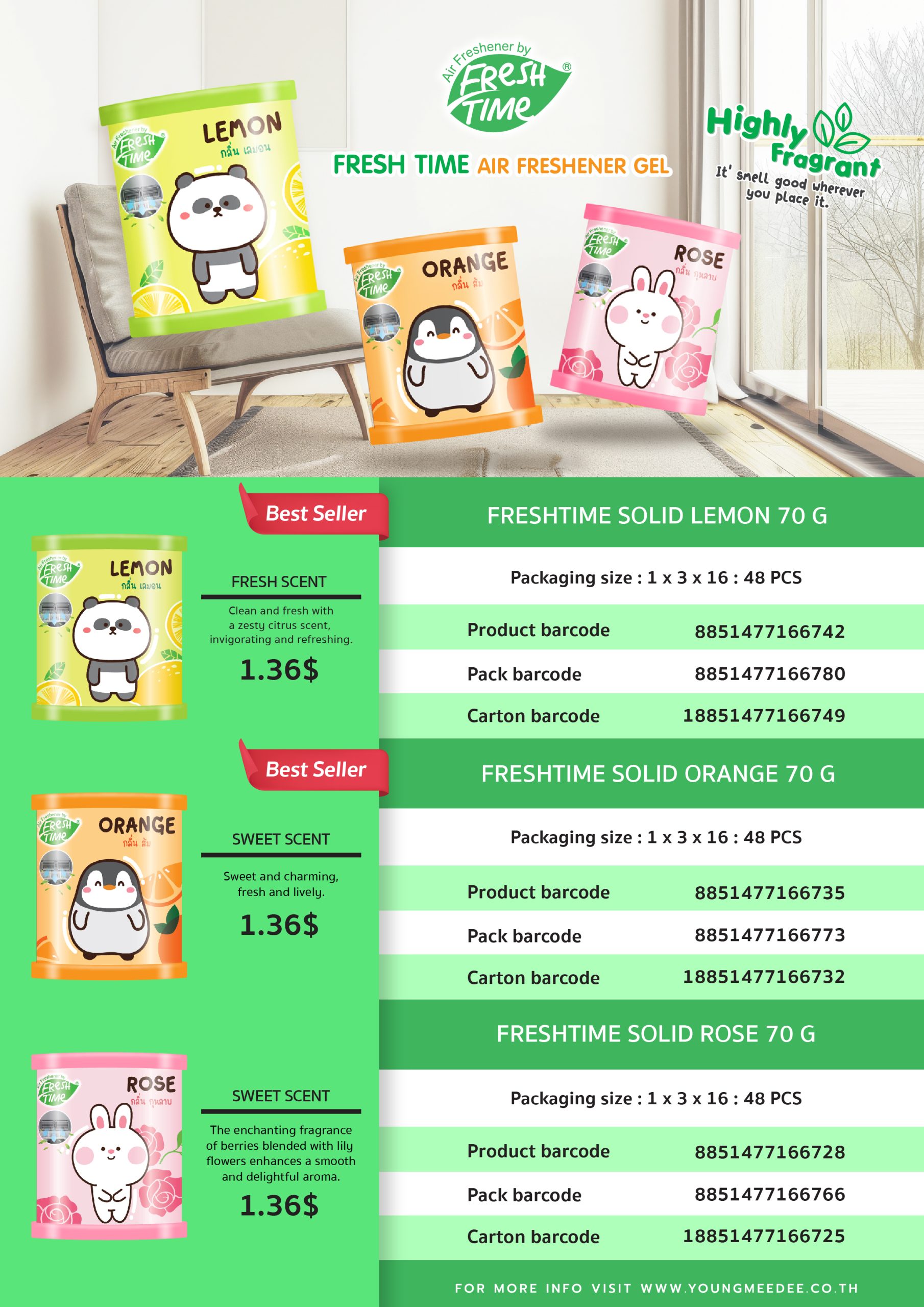 Freshtime - Youngmeedee Future Group The leading dealer only